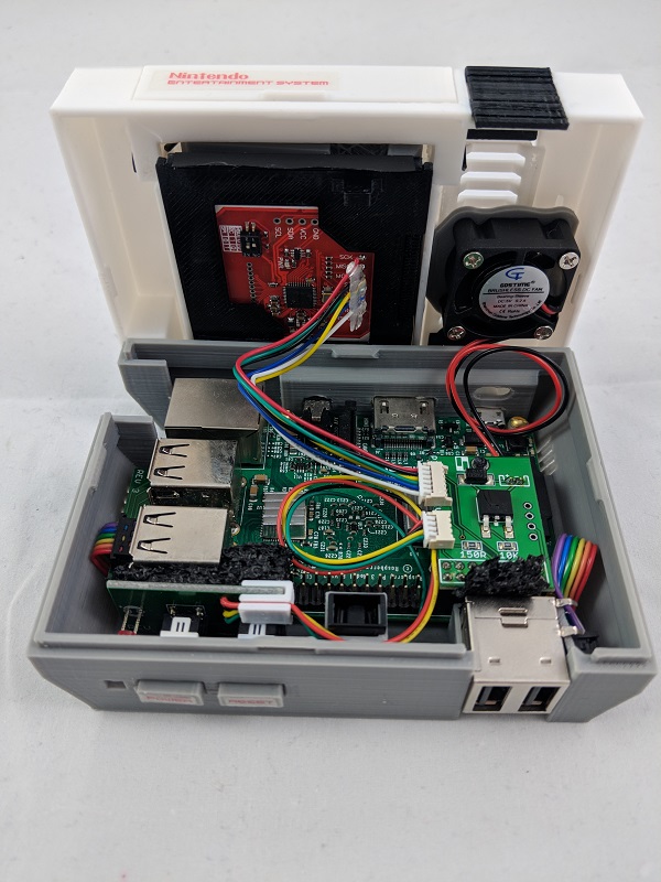 FS: Custom 3D Printed NES Raspberry Pi3 Retropie with NFC Emulator | [H ...