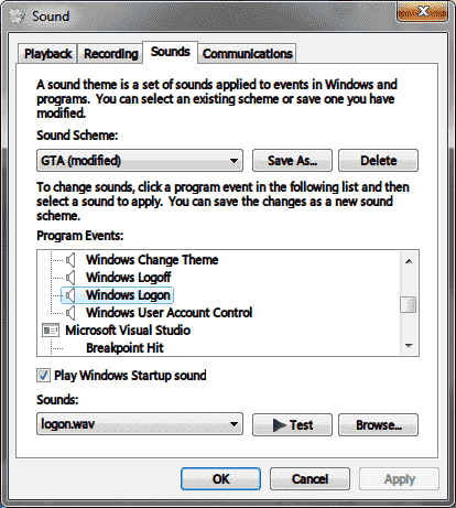 How do you change the Windows 7 Startup Sound? | [H]ard|Forum