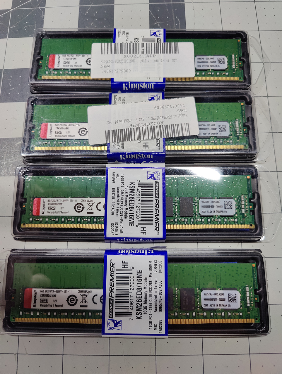 FS: CPU's // GPU // DDR4 // DDR4 ECC // SSD's // MB's // MB-CPU Combos ...