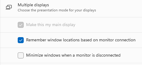 windows 11 minimize windows when a monitor is disconnected | [H]ard|Forum