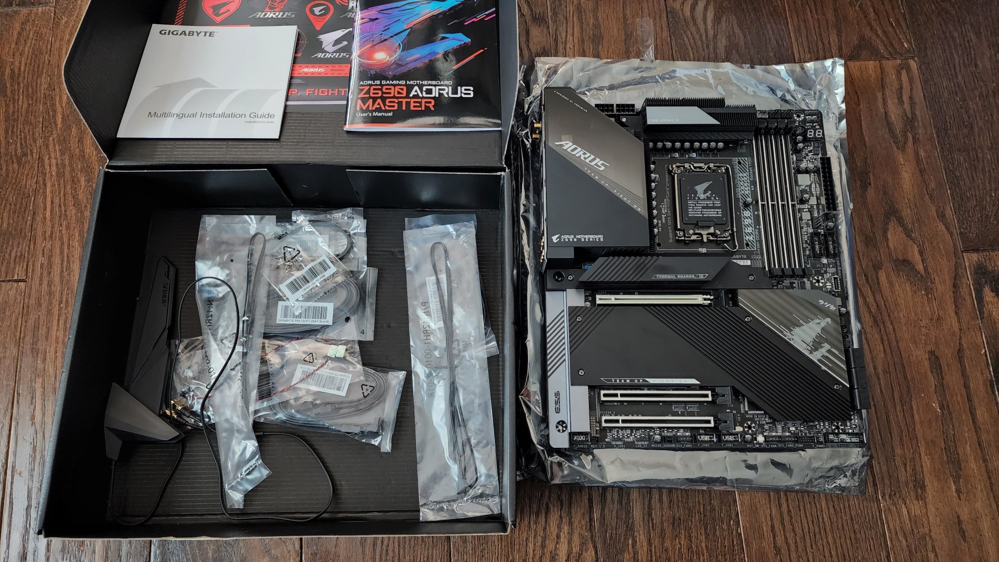 Gigabyte Z690 Aorus Master Motherboard + XPG Lancer 32gb DDR5 5200 memory | [H]ard|Forum