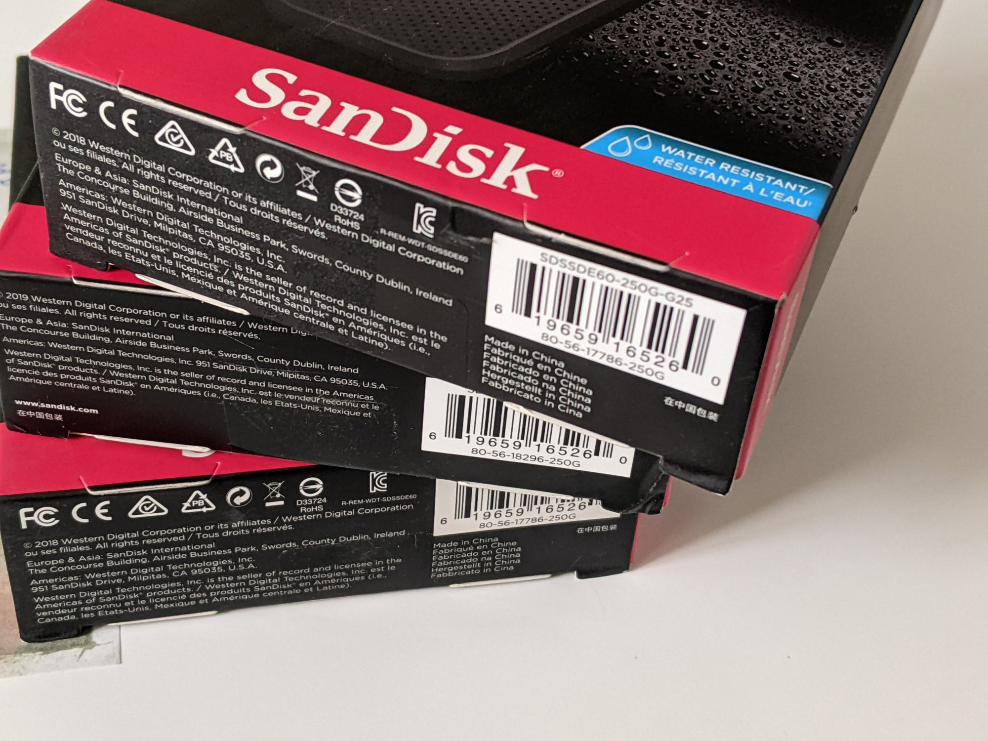 SOLD FS: SanDisk 256GB Portable SSD, Seagate 500GB Game Drive SSD ...