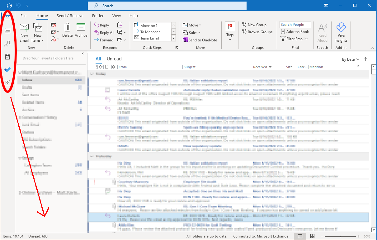 Outlook Navigation Bar Moved How To Move Back H ard Forum