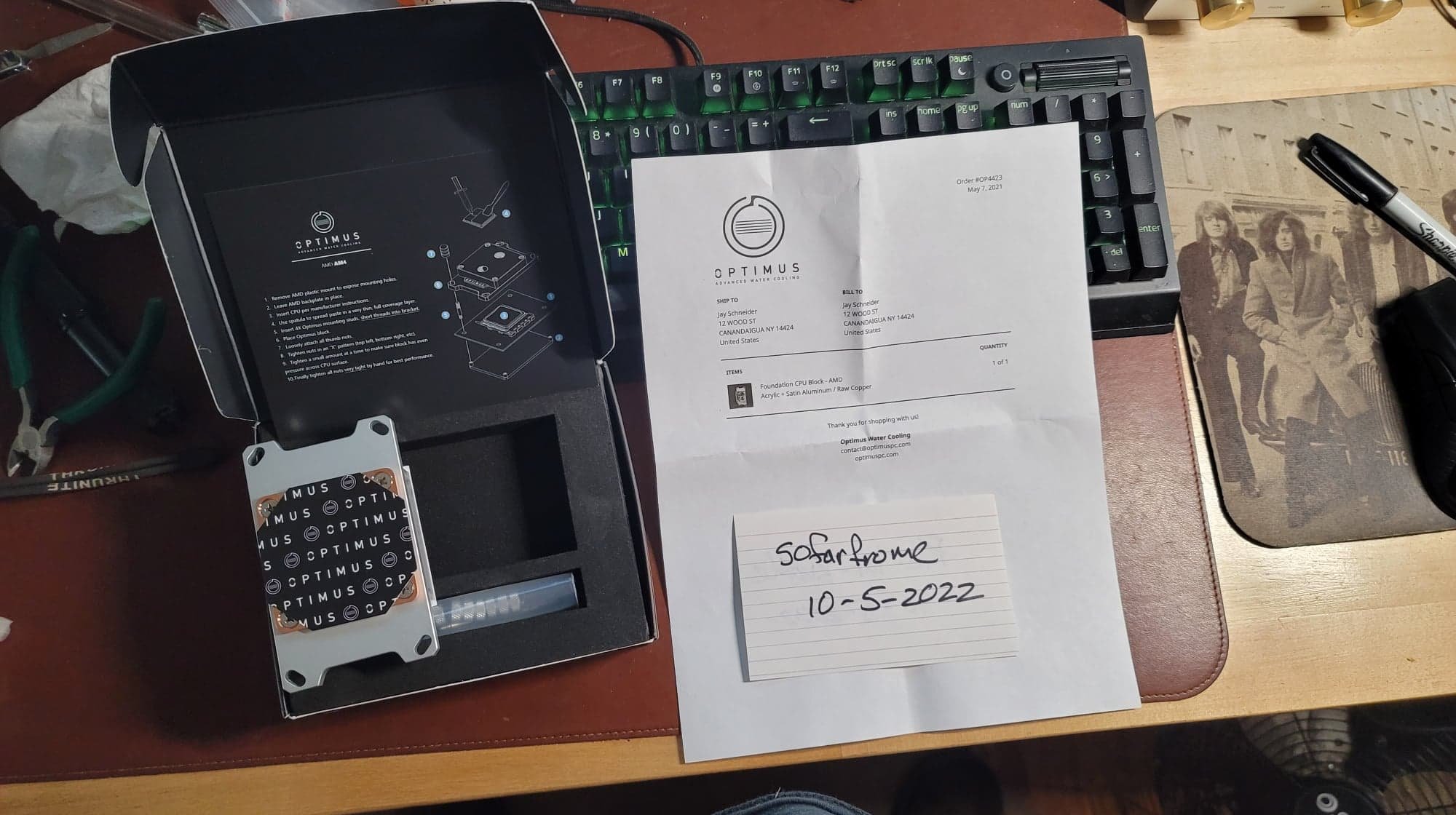 FS: Optimus Foundation AMD CPU Block - NIB | [H]ard|Forum