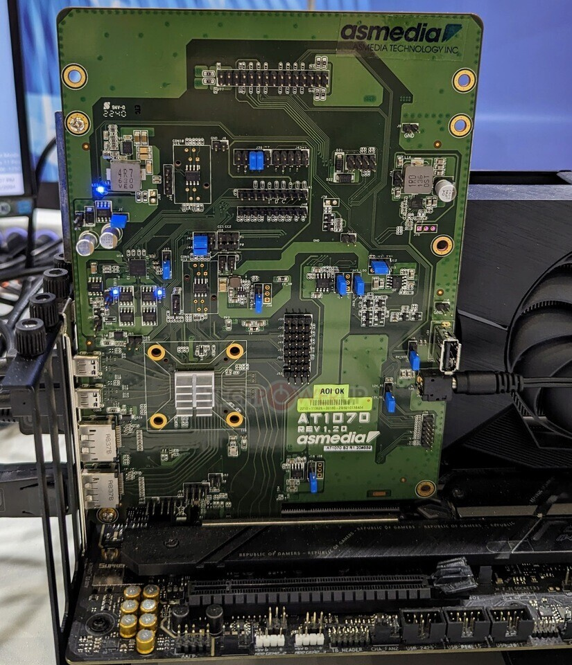 MSI, Realtek, & Asmedia Demo Their First USB4 Hub Controllers at ...