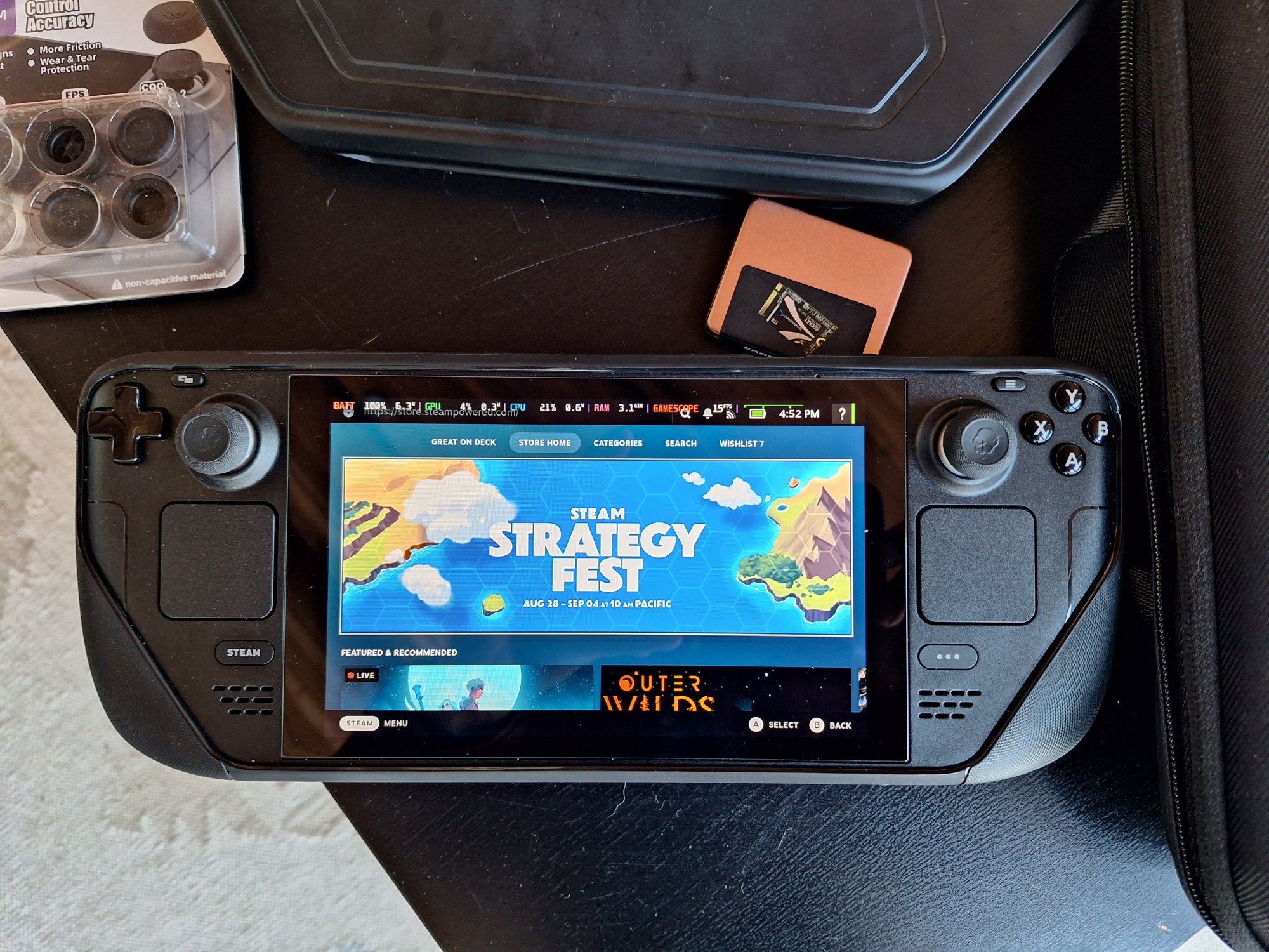 SOLD: 1TB Steam Deck (upgraded from 64GB), with accessories | [H]ard|Forum