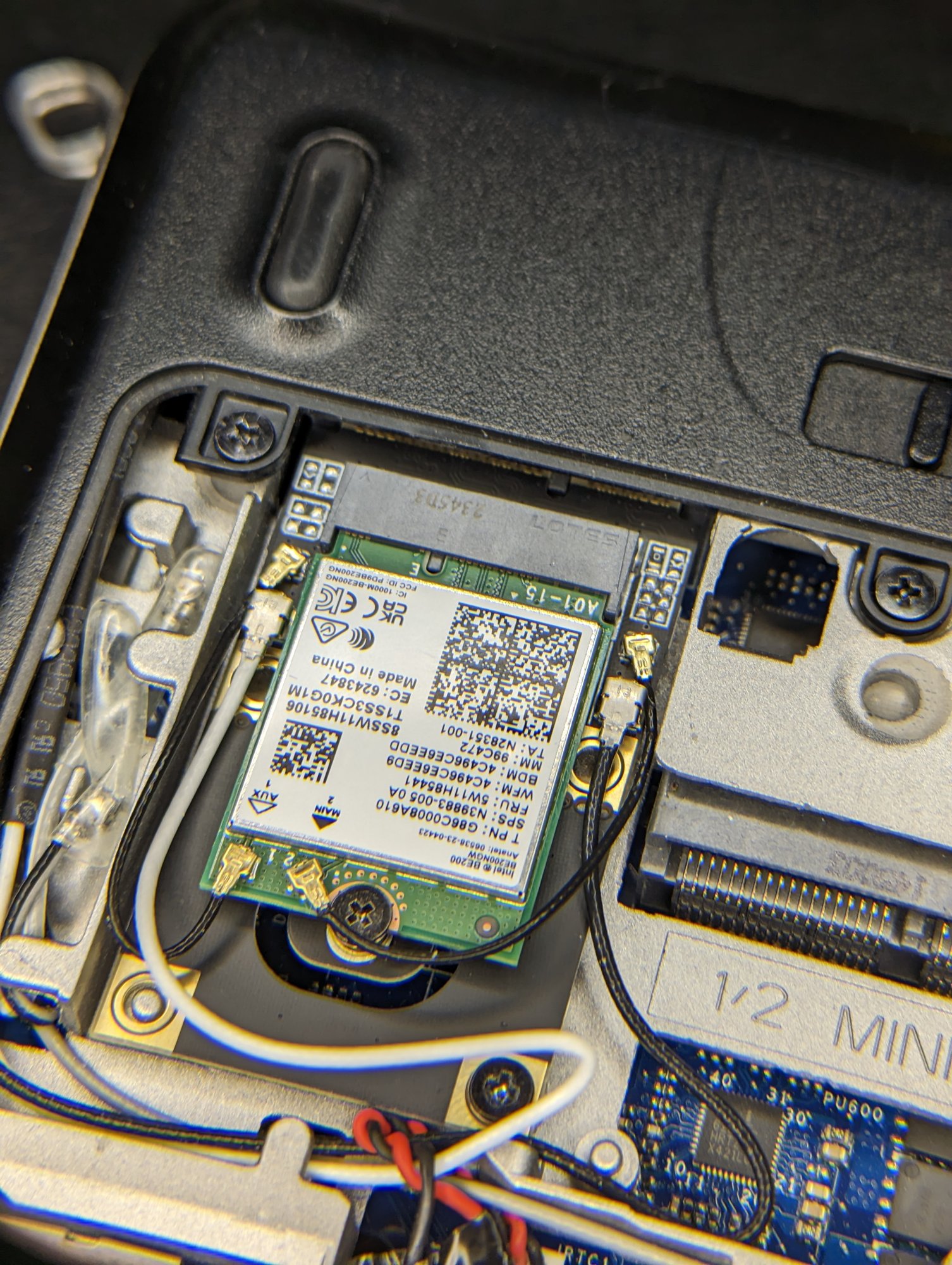 Tips or Tricks for Proper install of tiny m.2 WLAN card internal ...